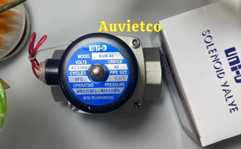 Van điện Từ SUW-40 Inox UniD| NC- NO| Hàng Sẵn- Giá Siêu Rẻ